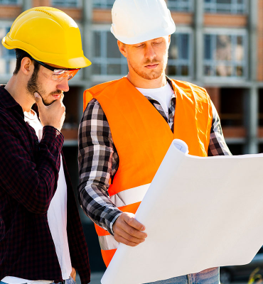 Construction | Business Card Portfolio - Digi vCard